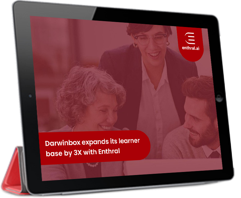 Darwinbox Increases Learner Base by 3X with Enthral LMS
